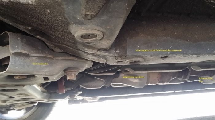 Jacking Points And Axle Stand Points Kia Owners Club Forum
